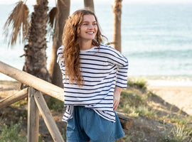 Comfortable & Versatile Long Sleeve Slub Tees - MERSEA Travel Clothes