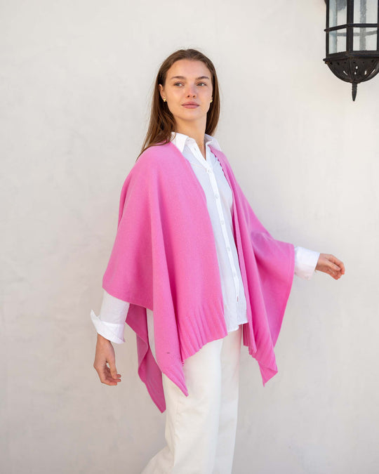 The Luxy Cashmere Wrap Voyageur by MERSEA | 100% Cashmere Wrap