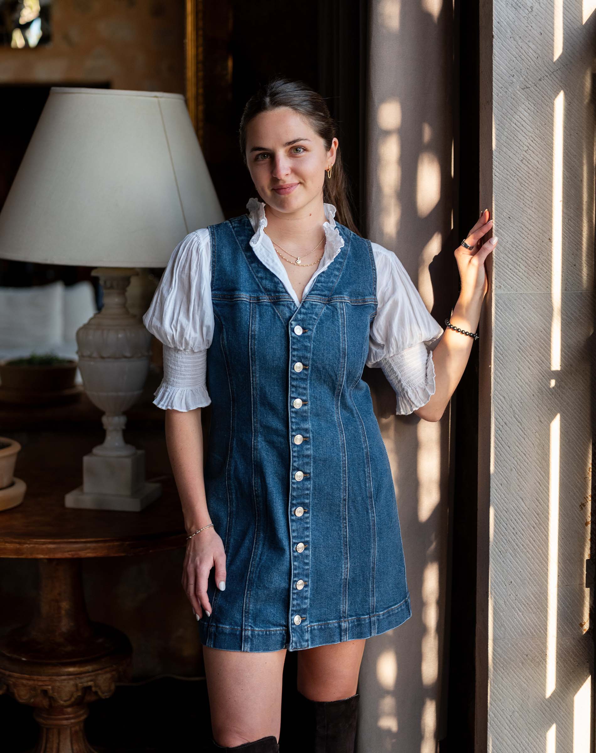 Stella Sleeveless Dress Voyageur by MERSEA | Romatic Dress