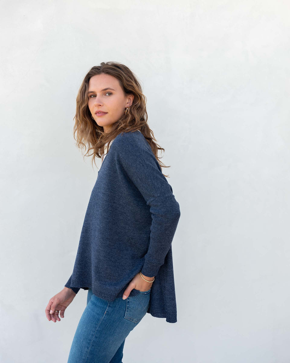 Catalina Polo Sweater by Mersea | Classic Everyday Sweater